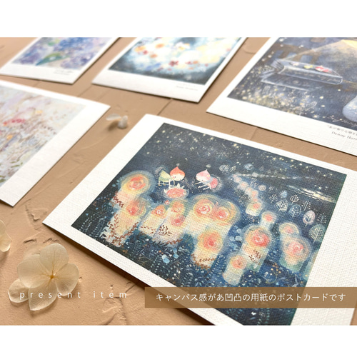 ミモザの灯りを奏でよう 【原画/F3キャンバス/アクリル画 ミモザの灯りを奏でよう 【原画/F3キャンバス/アクリル画