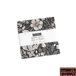 「Ebony Suite」moda Layer Cakes (カットクロス42枚) Barbara Brackman はぎれ studio ...