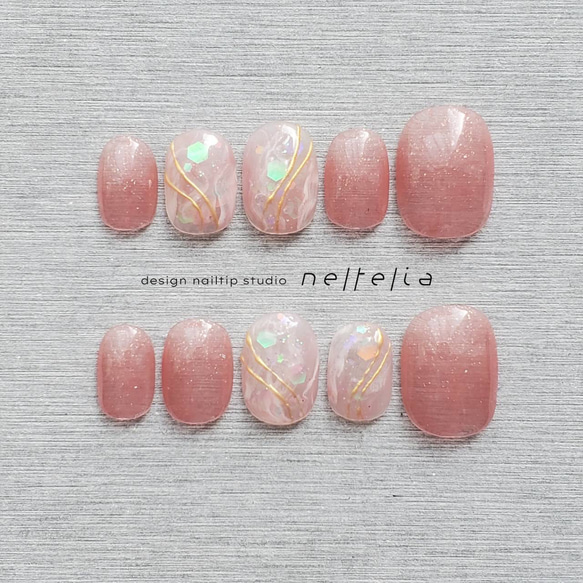 ベリーショートネイルチップ ネイルチップ（つけ爪） neltelia 通販 17402000｜Creema(クリーマ)