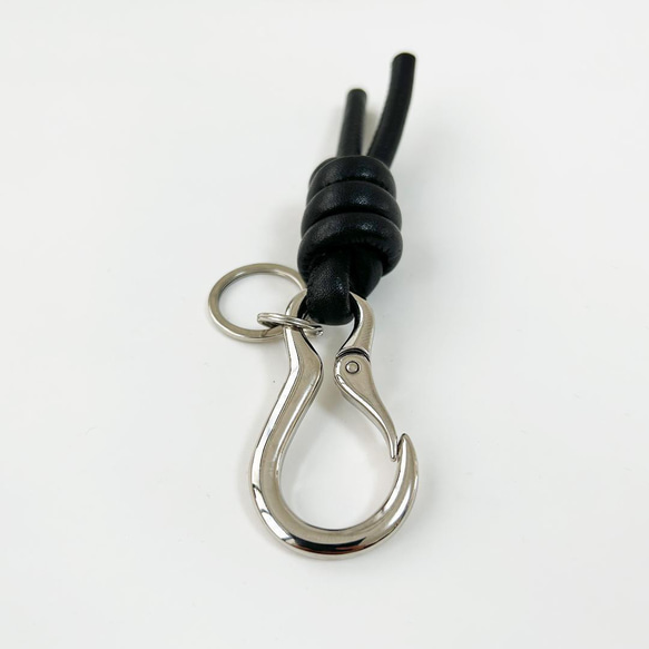 Fat Key Ring /【BLACK】 キーリング BanDe ná Part 通販 17411646｜Creema(クリーマ)