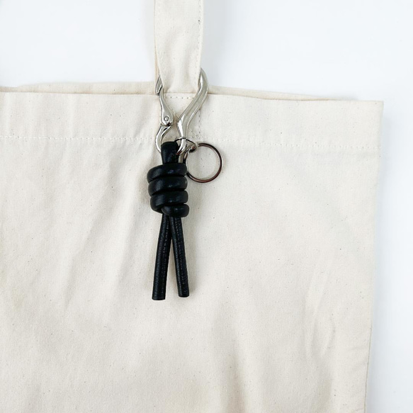 Fat Key Ring /【BLACK】 キーリング BanDe ná Part 通販 17411646｜Creema(クリーマ)