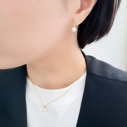 【Creema限定セット】国産貝パール 2way 14kgf Y字ネックレス イヤリング/ピアス フォーマル ご褒美 夏 ネックレス・ペンダント mimi2ii* 通販 17418555 ...