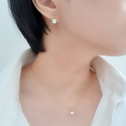 【Creema限定セット】国産貝パール 2way 14kgf Y字ネックレス イヤリング/ピアス フォーマル ご褒美 夏 ネックレス・ペンダント mimi2ii* 通販 17418555 ...