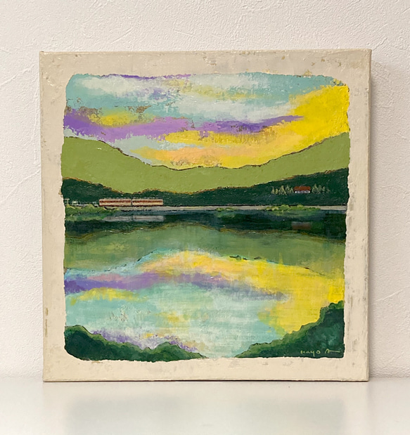 「ふるさと」 [原画 / アクリル / 一点物] 絵画 Kayo Abe 通販 17428796｜Creema(クリーマ)