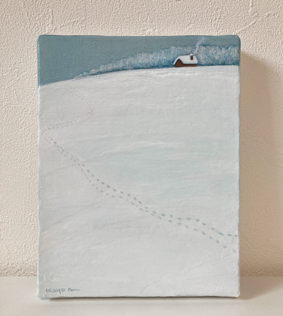 「Snow House」 [原画 / アクリル / 一点物 ] 絵画 Kayo Abe 通販｜Creema(クリーマ) 17429837