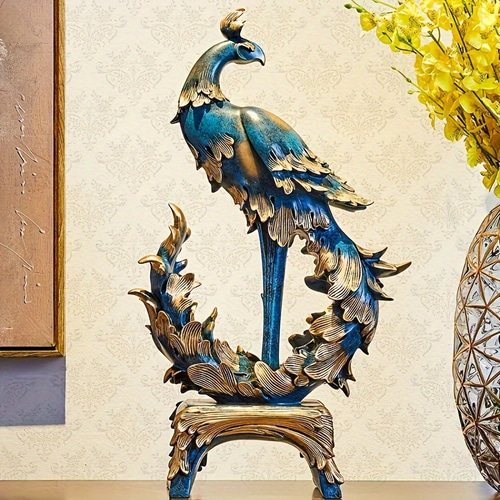 オブジェ 鳳凰 フェニックス 高さ56cm 大きめ おしゃれ かわいい オブジェ 鳳凰 フェニックス 高さ56cm 大きめ おしゃれ かわいい