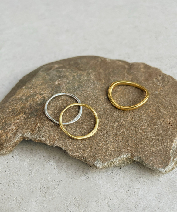 nuance pinky ring _ s925 ニュアンス ピンキー リング silver925 華奢リング 指輪・リング S I U R —シユ— 通販 17433758｜Creema(クリーマ)