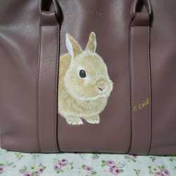 R-729 手描き うさぎのツーウェイバッグです 2wayバッグ CECIL 通販 17437389｜Creema(クリーマ)