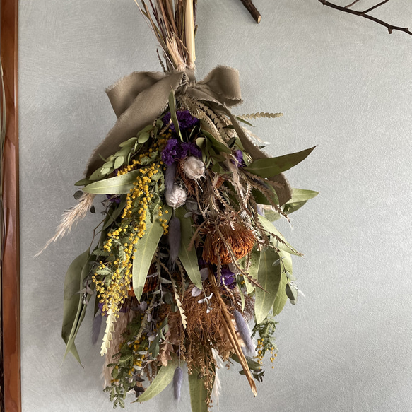 dried flower swag スワッグ upis 通販｜Creema(クリーマ)