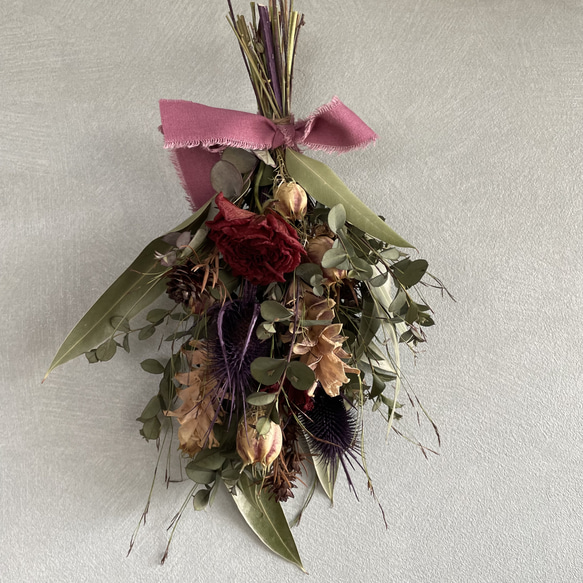 dried flower mini swag スワッグ upis 通販 17458927｜Creema(クリーマ)