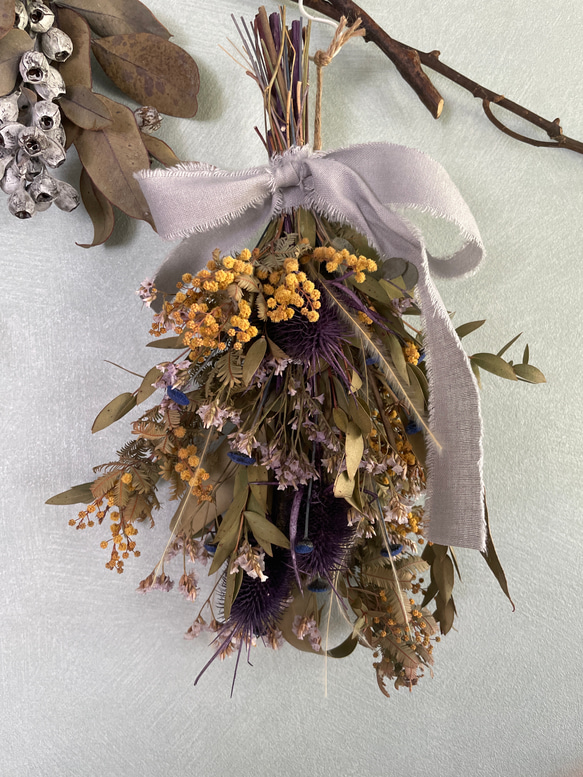 dried flower mini swag スワッグ upis 通販 17482956｜Creema(クリーマ)