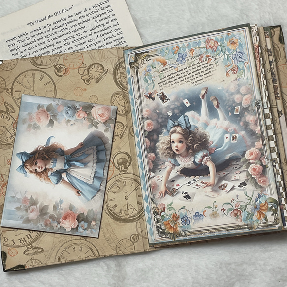 【T90】 アリス おすそ分けファイル コラージュ 素材 おすそ分け ハンドメイド その他雑貨 potiron 通販 17492656｜Creema(クリーマ)