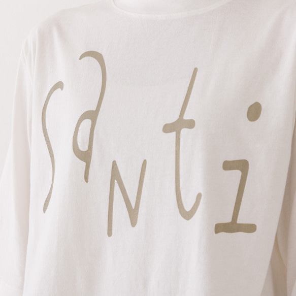 リサイクルコットンロゴプリントTシャツ Tシャツ kermu 通販 17533937｜Creema(クリーマ)