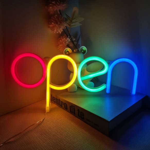 ネオンサイン 看板 open USB LED ライト 照明 ディスプレイ 壁掛け 店舗 インテリア at-0294 スタンドライト・テーブルランプ 高級品を格安で！にゃーさん's Shop ...