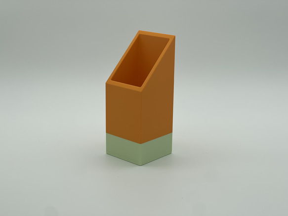 Two tone box ツートーンボックス オレンジ×ライトグリーン フリーボックス・小物入れ earthlogic 通販 17631110 ...