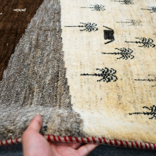 200×159cm【手織りペルシャギャッベ】アマレ族 ギャベ ペルシャ 200×159cm【手織りペルシャギャッベ】アマレ族 ギャベ ペルシャ