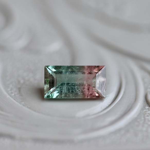 バイカラートルマリン 0.34ct 6mm×3.3mm リング セミオーダー用 指輪・リング Mei JEWELRY 通販 17656254｜Creema(クリーマ)