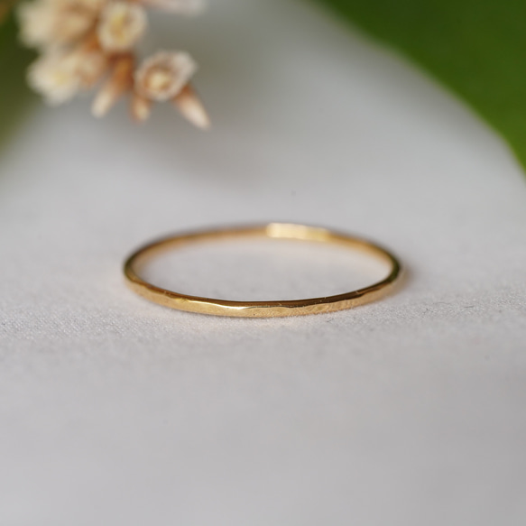 K18 Fairy Basic ring (RB09_Fairy) 指輪・リング atelier-nami(アトリエナミ) 通販 17672741｜Creema(クリーマ)