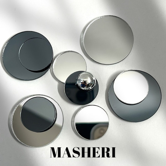 ミラー 20.30㎜ H052 その他素材 MASHERI parts shop 通販 17681674｜Creema(クリーマ)