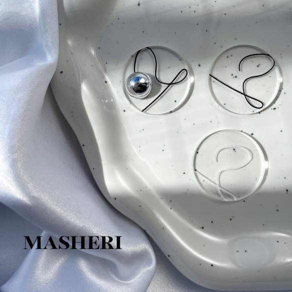 2p刻印ラウンドアクリル 30㎜G069 その他素材 MASHERI parts shop 通販 17690546｜Creema(クリーマ)