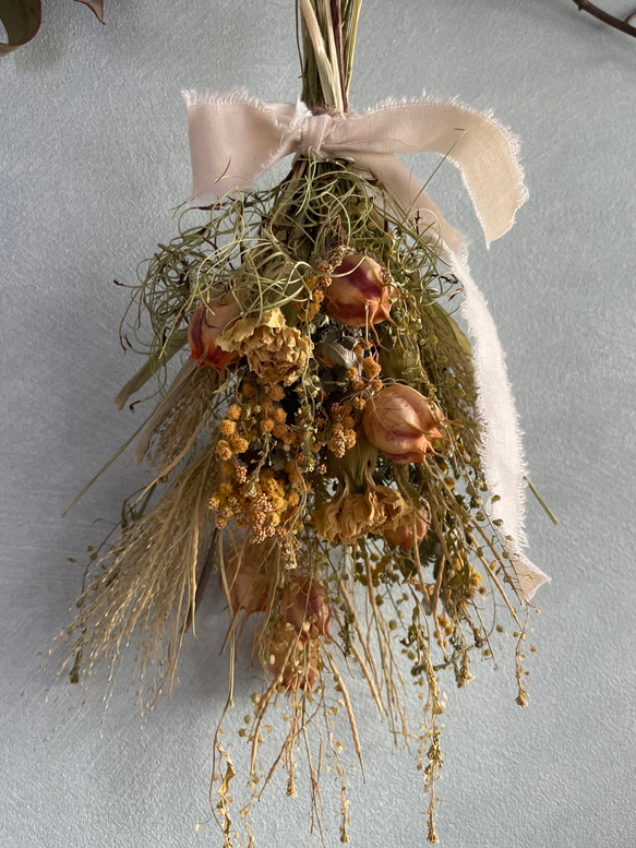 dried flower mini swag スワッグ upis 通販 17692647｜Creema(クリーマ)