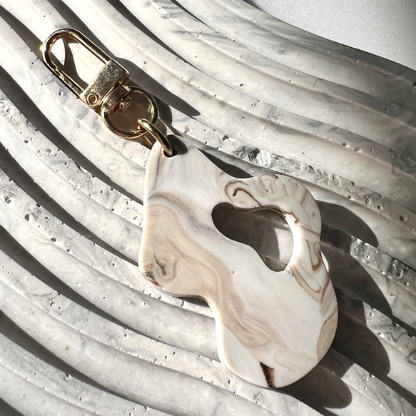 wave key ring キーリング iri 通販 17692906｜Creema(クリーマ)