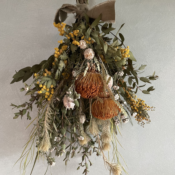 dried flower swag スワッグ upis 通販｜Creema(クリーマ)