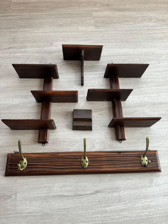 ウォールハンガーその他セット 壁掛けラック・ウォールシェルフ Work base.KEI 通販｜Creema(クリーマ)