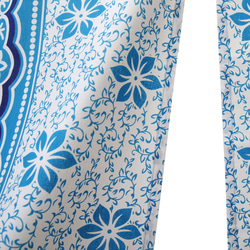 カンガの暖簾（のれん）フラワー 模様替え おしゃれ ドア キッチン 綿 室内 野外 アフリカ布 カーテン カンガ屋 katikati 通販 ...