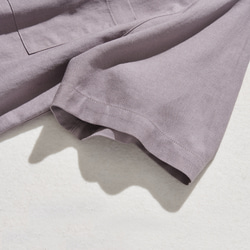 お得な2点セット コットンリネン開襟シャツ＋裏地付スカート 灰紫色 220511-3 210807-3 その他ファッション fall-in&co(talent) 通販 17736193 ...