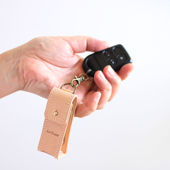 ちょこんと立つキーケース 被せ付き LF-023 ヌメ革ALL レザーキーケース キーホルダー キーリング 鍵収納 キーケース Le/freem(レ/フリーム) 通販 17756332 ...