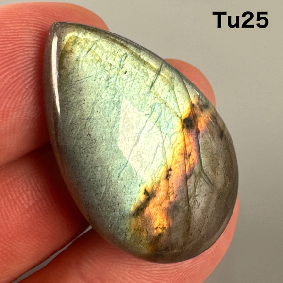 ラブラドライト 3A 34ミリルース Tu25 天然石 pinky 通販 17760501｜Creema(クリーマ)