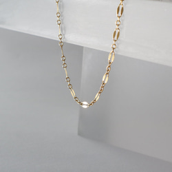 [14kgf]つけっぱなしOK！長さ自由自在ペダルチェーンネックレス チョーカー chiharu 通販 17770657｜Creema(クリーマ)