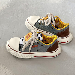 24夏はデニム頭スニーカー・男女パン厚底カジュアルシューズ W390 シューズ・靴（メンズ） Dad Shoes 通販 17777470｜Creema(クリーマ)