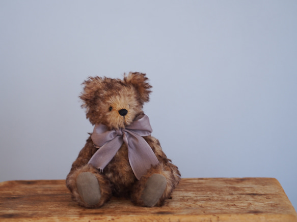 ciel étoilé オリジナル Standard size teddy bear beige テディベア ぬいぐるみ Ciel ...