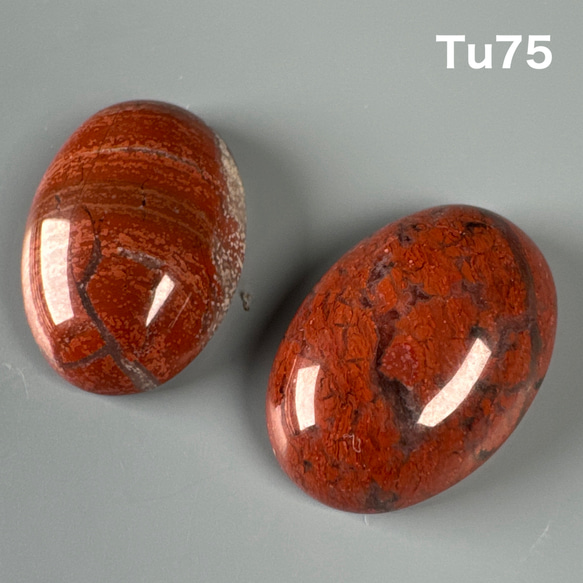 ブレシエイティッドジャスパー 18ミリルース ペアパック Tu75 天然石 pinky 通販 17786771｜Creema(クリーマ)
