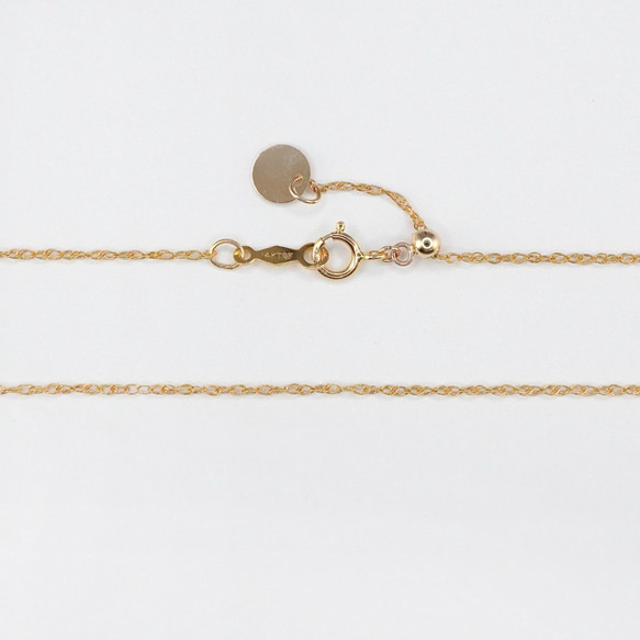 14KGF【アジャスター付45cm】ルーズロープネックレスチェーン 1本 086000445GFNS ネックレス・ペンダント 北欧産業(株)/Beads Lounge 通販 17787791 ...