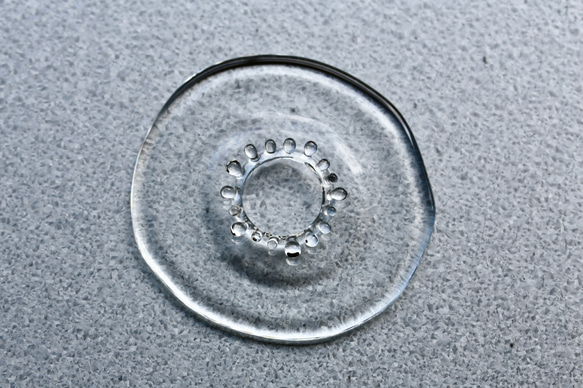 【現品】歪 -ibitsu- 30g 水冠 -watercrown- Art object 245_3 立体・オブジェ ウルグルグラス｜岡本 ...