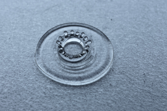 【現品】18g 水冠 -watercrown- Art object 245_10 立体・オブジェ ウルグルグラス｜岡本 亮 通販 ...