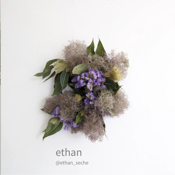 Dried flowers wreath / Smoke tree リース ethan 通販 17801780｜Creema(クリーマ)
