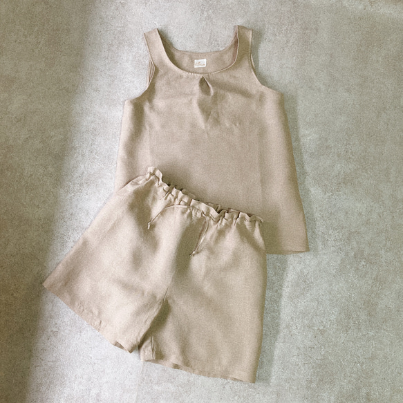 [オーダーアイテム] リネンタンクトップ 〈 Lサイズ 〉 国内織リネン100% color : 5color タンクトップ・キャミソール itoa.n. ｲﾄｱｴﾇ 通販 17805375 ...