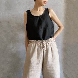 [オーダーアイテム] リネンタンクトップ 〈 Lサイズ 〉 国内織リネン100% color : 5color タンクトップ・キャミソール itoa.n. ｲﾄｱｴﾇ 通販 17805375 ...