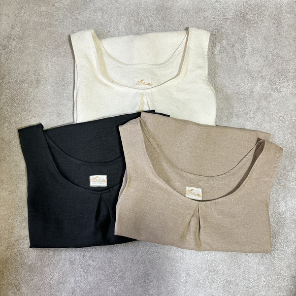 [オーダーアイテム] リネンタンクトップ 〈 Lサイズ 〉 国内織リネン100% color : 5color タンクトップ・キャミソール itoa.n. ｲﾄｱｴﾇ 通販 17805375 ...