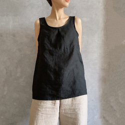 [オーダーアイテム] リネンタンクトップ 〈 Lサイズ 〉 国内織リネン100% color : 5color タンクトップ・キャミソール itoa.n. ｲﾄｱｴﾇ 通販 17805375 ...
