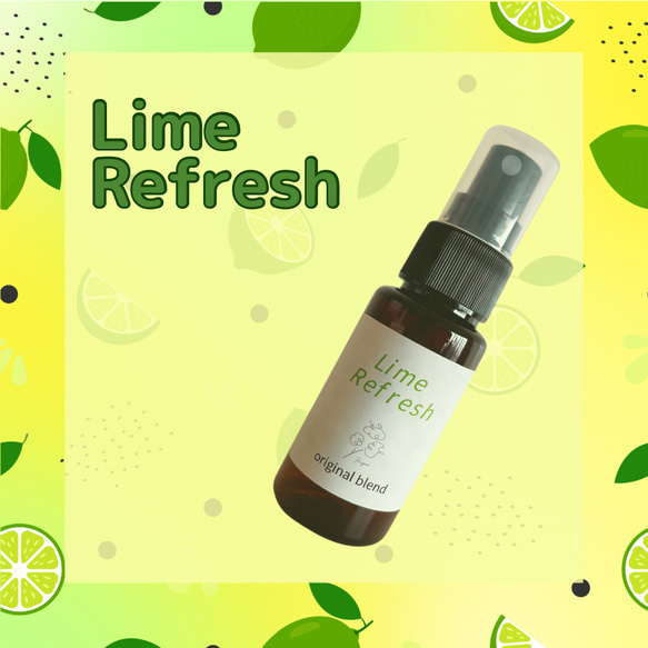 アロマスプレー オリジナルブレンド「Lime Refresh」 その他インテリア雑貨 Ryui 通販 17820895｜Creema(クリーマ)