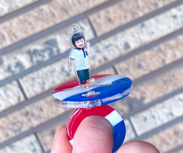 【O-068】トリコロール アクリルスタンド リング その他アクセサリー TricoloreDaisy 通販｜Creema(クリーマ) 17826775