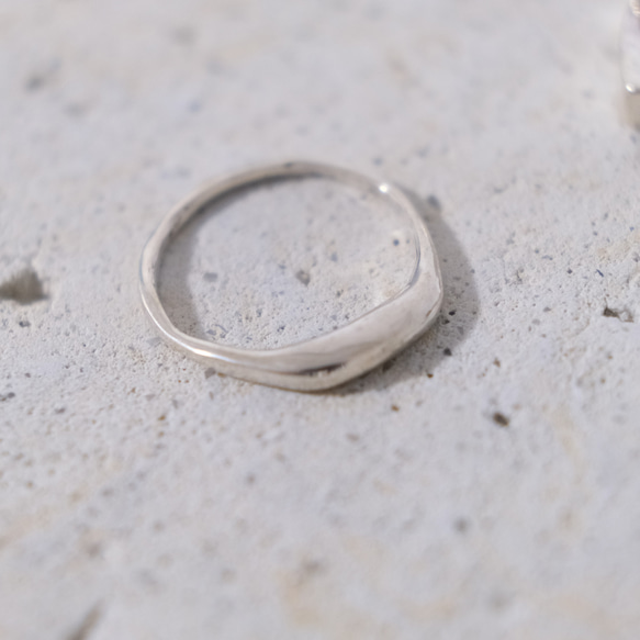 【SV925 】Slim Silhouette Ring 【一点のみ】 指輪・リング BUOY creema 通販 17827621｜Creema(クリーマ)