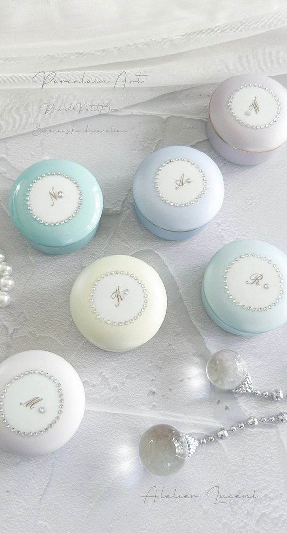 イニシャルプチボックス その他インテリア雑貨 Atelier Lucent 通販 17856048｜Creema(クリーマ)