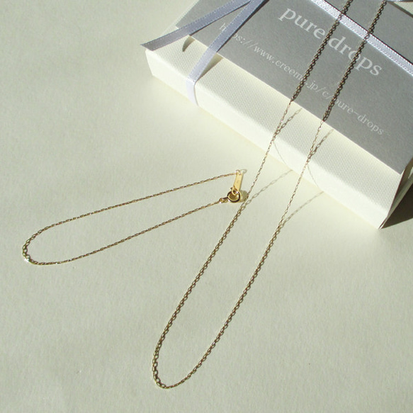 『creema限定 福袋2025』【受注制作】K10 極細チェーン ショートネックレス＆ブレスレット セット ネックレス・ペンダント pure drops 通販 17858255｜Creema ...