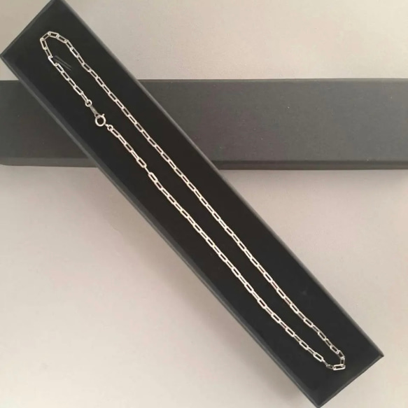 クリップチェーンネックレス 2.5mm SV925 40cm Y字 金具・チェーン M'spartsエムズパーツ 通販｜Creema(クリーマ)